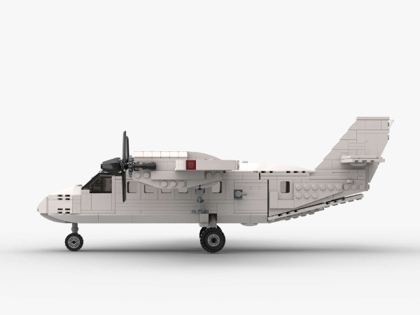 LEGO MOC DHC-6 Twin Otter (with Skydivers) by Maxis69 | Rebrickable ...
