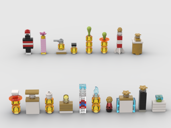 LEGO MOC Little bottles group by Caesar12138 | Rebrickable - Build with ...