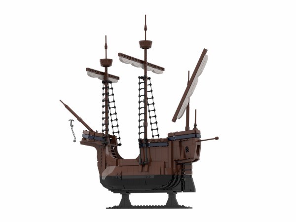 LEGO MOC Medieval Carrack - Including Modular Hull by ...