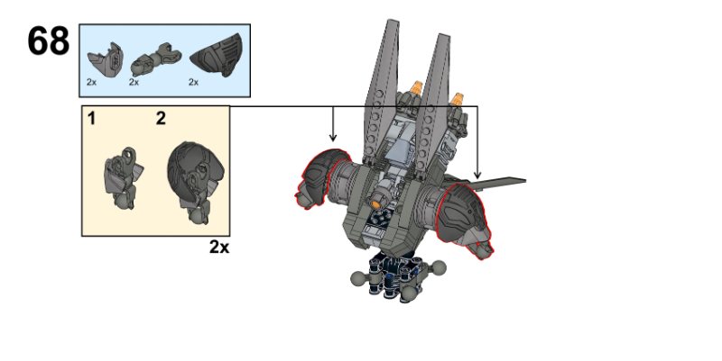LEGO MOC-214668 The Gray Recluse by SparrowLegs | Rebrickable - Build ...