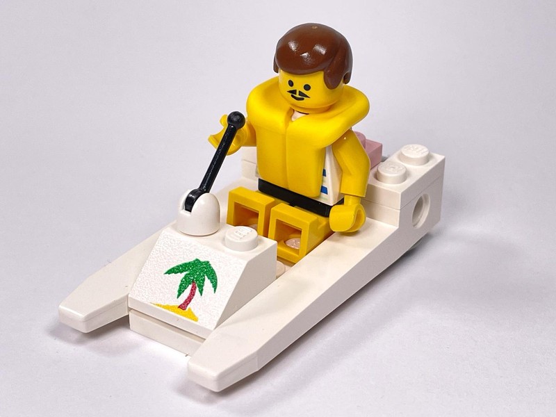 Into the Archives: 6401-1 - Seaside Cabana | Rebrickable - Build with LEGO