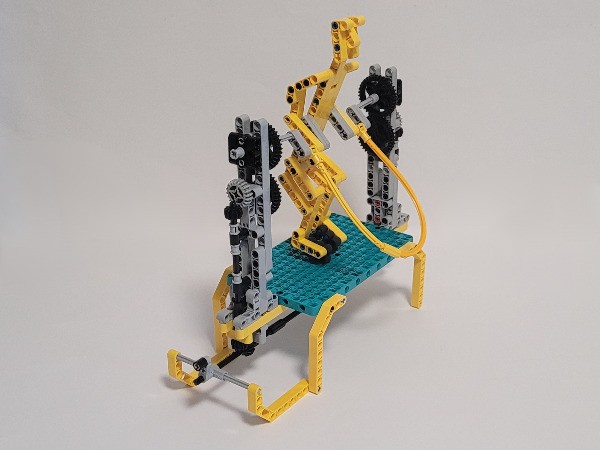LEGO MOC Skipping rope automaton by jemunoz0 | Rebrickable - Build with ...