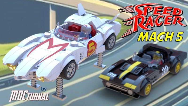 LEGO MOC MOCturnal Speed Racer MACH 5 by MOCturnal | Rebrickable ...