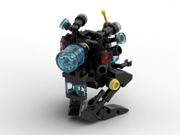 LEGO MOC Blacktron Frog Mech by Daves_silly_stuff | Rebrickable - Build ...