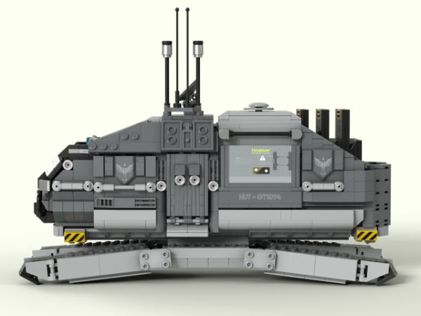 LEGO MOC Futuristic Armoured Generator Transport by Futurism_Lego ...