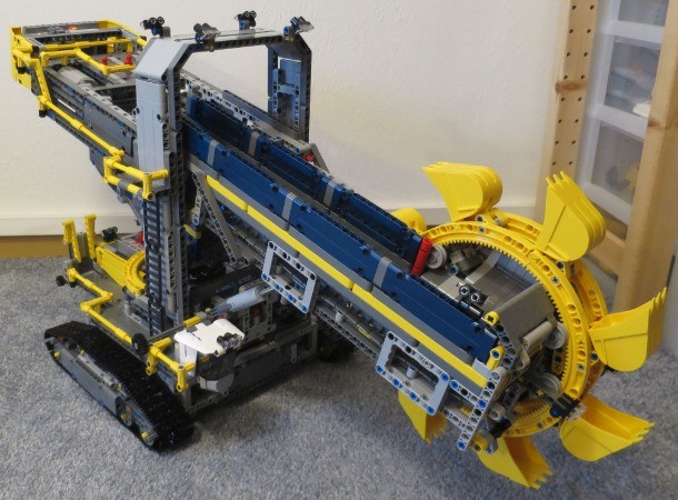 LEGO MOC Lego 42055 Bucket Wheel Excavator MOD - Higher Performance and ...