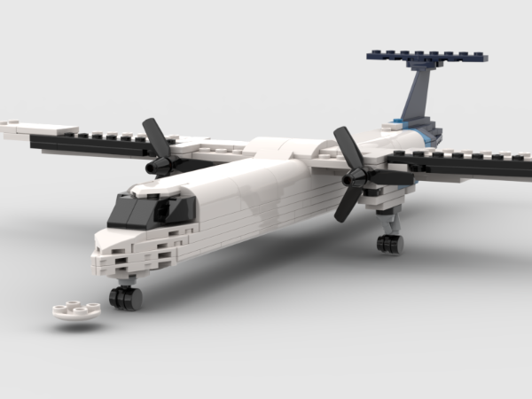 LEGO MOC Alaska Horizon De Havilland Canada Dash 8(Q400) by Aspirin_1 ...