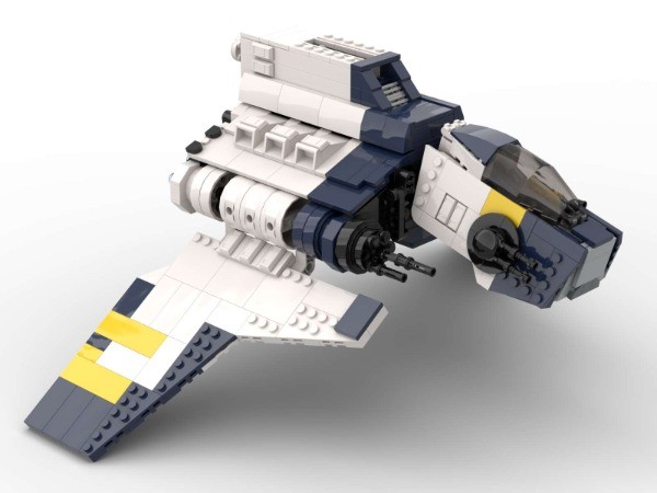LEGO MOC Nu-class Attack Shuttle by LeslieLee | Rebrickable - Build ...