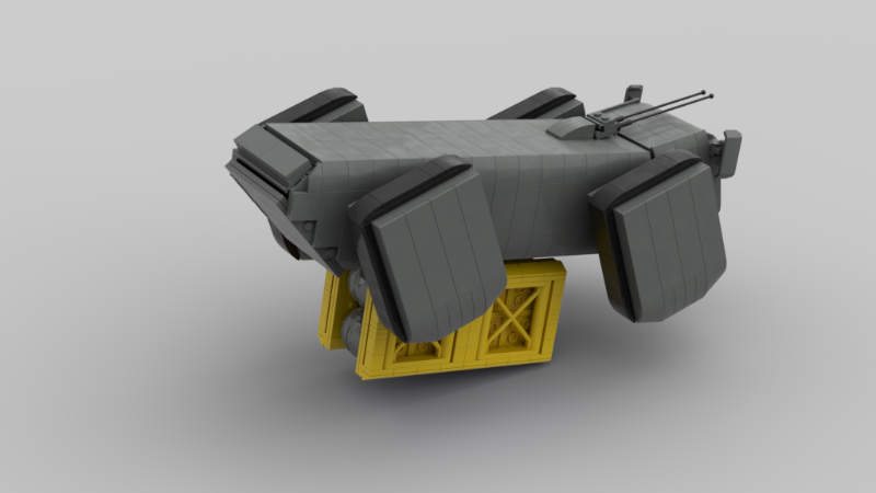 LEGO MOC Nuclear Projectile Container by Futurism_Lego | Rebrickable ...