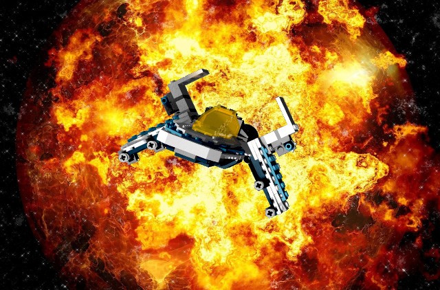 LEGO MOC Pyro GX Descent Ship by Petern3 | Rebrickable - Build with LEGO