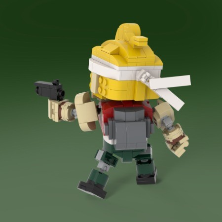 LEGO MOC METAL SLUG-MARCO by choi_dambaek | Rebrickable - Build with LEGO