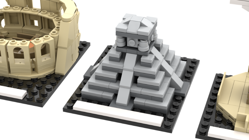 LEGO MOC-183493 The missing 4 wonders of the world of wonders set 40585 ...