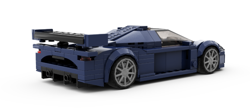 LEGO MOC Maserati MC12 Corsa by KMPMOCS | Rebrickable - Build with LEGO