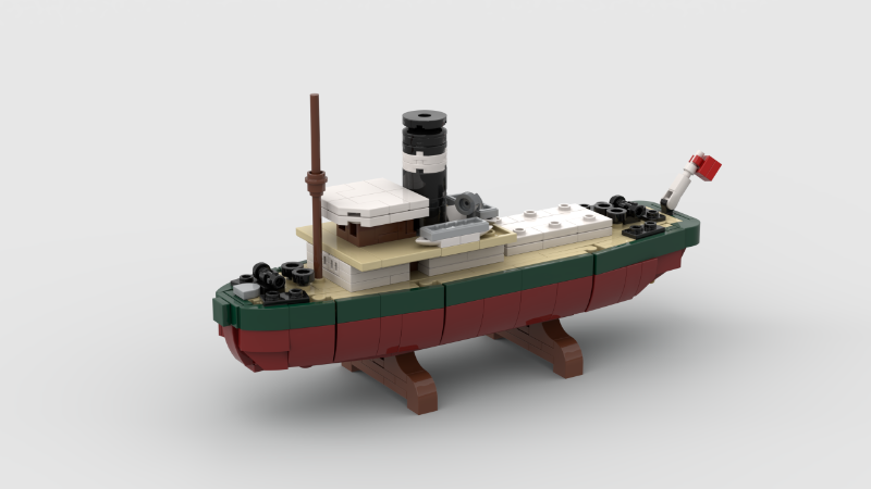 LEGO MOC TUGS WILLIAM C DALDY, VULCAN & NEPTUNE by SLIPWAYBRICKS ...