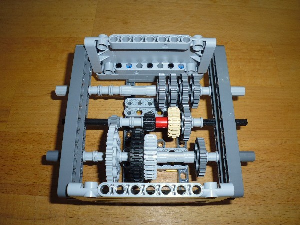 LEGO MOC 4-Speed Pusher Gearbox by Stef234 | Rebrickable - Build with LEGO