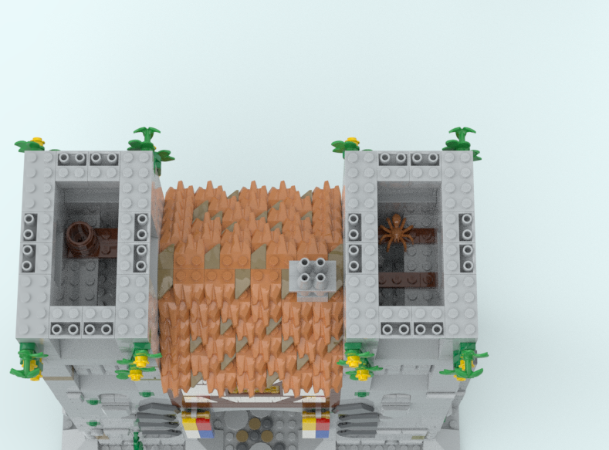 LEGO MOC Lion Knights' Gatehouse by ConsiderANapkin | Rebrickable ...