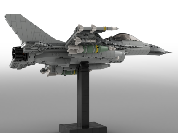 LEGO MOC F-16 Fighting Falcon "Viper" by LDD_Modelmaker | Rebrickable ...