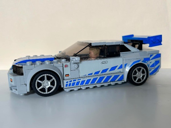 LEGO Set 76917-1 2 Fast 2 Furious Nissan Skyline GT-R (R34) (2023 Speed ...