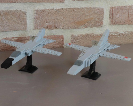 LEGO MOC Su-24 Fencer (1/110 scale) by Vincent W | Rebrickable - Build ...