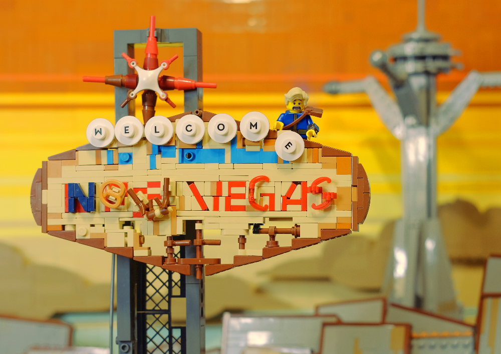 LEGO MOC-251612 Fallout: New Vegas Sign by brick_head_nz | Rebrickable ...