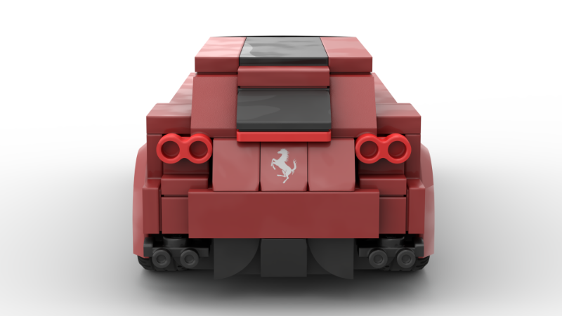 LEGO MOC Ferrari GTC4Lusso by lordcagnus | Rebrickable - Build with LEGO