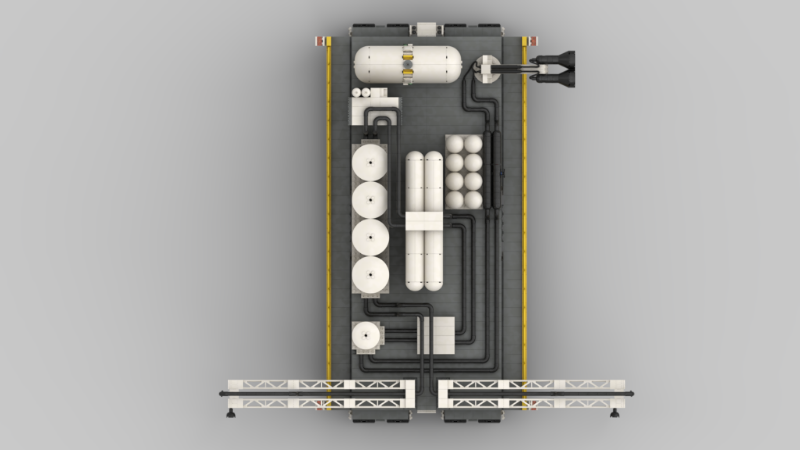 LEGO MOC Mobile Refinery by Futurism_Lego | Rebrickable - Build with LEGO