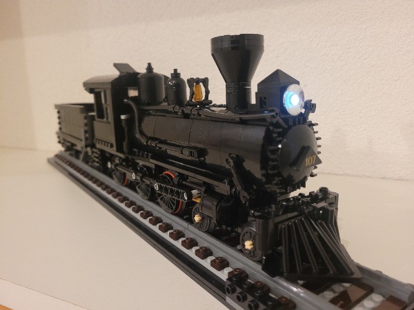 LEGO MOC-130550 Sierra Railway No. 3 Locomotive by firefabric ...