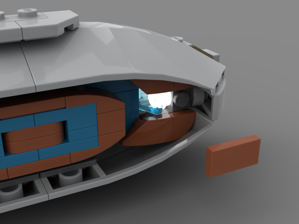 LEGO MOC-243365 Deflector Array Refit for U.S.S. Enterprise NCC-1701-D ...