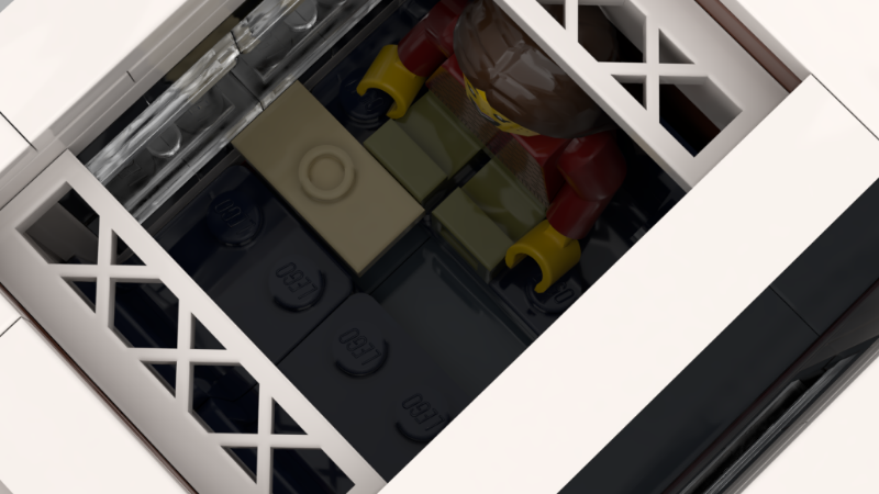 LEGO MOC Eurofima IC Wagon (1st class) by deadbird988 | Rebrickable ...