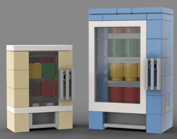 LEGO MOC Vending Machines v1 by AntOrman | Rebrickable - Build with LEGO