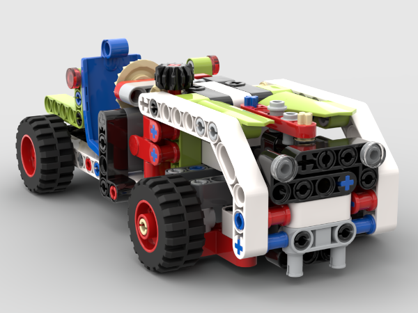 LEGO MOC Muscle Car by Raptor9889 | Rebrickable - Build with LEGO