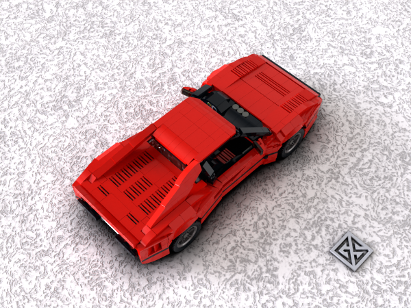 LEGO MOC Ferrari 288 GTO by GS_design | Rebrickable - Build with LEGO