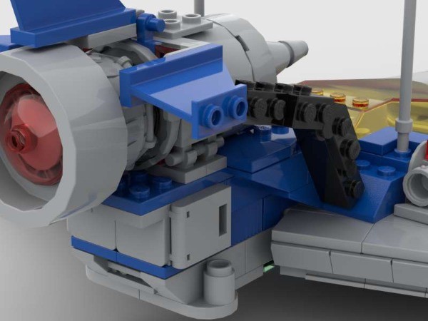 LEGO MOC Xenon X-Craft XL by Brickhead_Nobby | Rebrickable - Build with ...