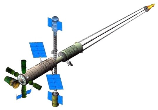 LEGO MOC MKBS (1:220 scale - as ISS) by timepenguin | Rebrickable ...