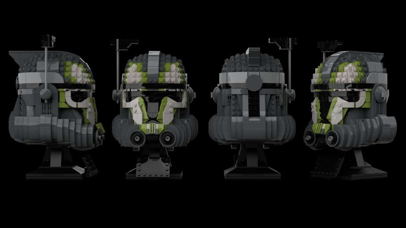 LEGO MOC Helmet Clone arc Lambent Seeker by Alex_BricKartuss ...