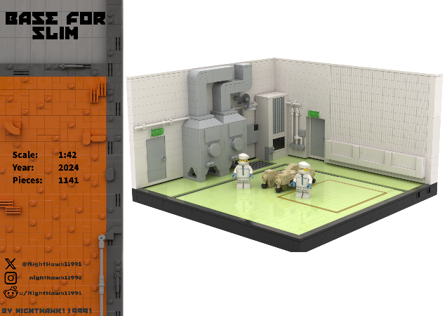 LEGO MOC SLIM Lander (Smart Lander for Investigation Moon) 1:42 by ...