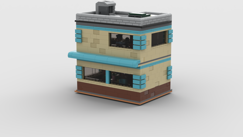 LEGO MOC Bank by davidgitz | Rebrickable - Build with LEGO
