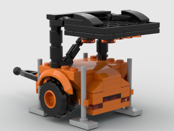 LEGO MOC Arrow sign trailer by LegoForBlockheads | Rebrickable - Build ...