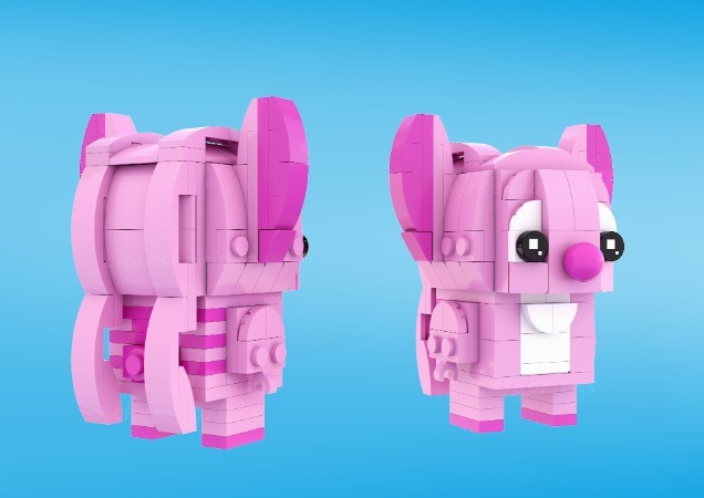 LEGO MOC Angel 624 Lilo & Stitch for Stitch Set 40674 by cheesebricks ...