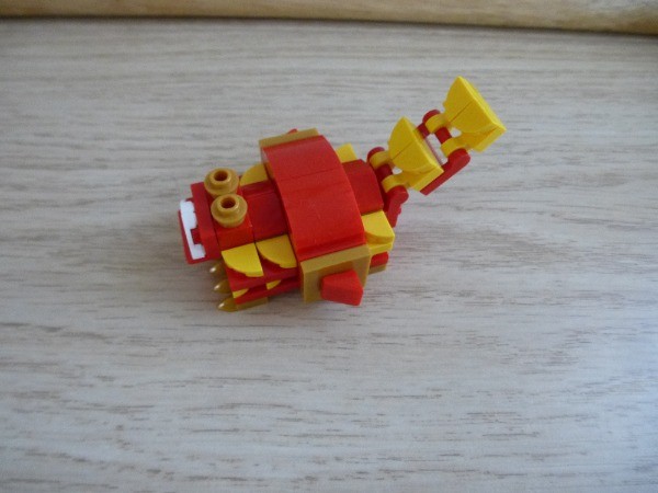 LEGO MOC-192181 Chinese crocodile/mini dragon/turtle/armadillo/bird ...