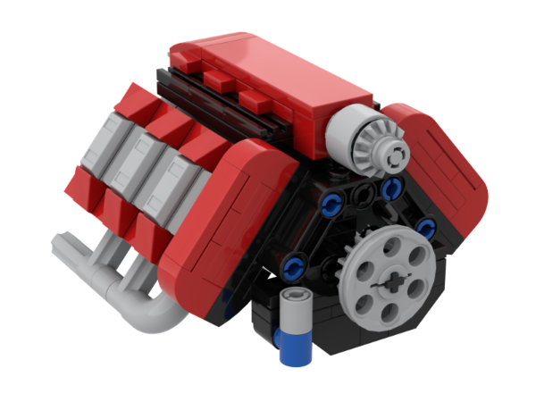LEGO MOC Honda V6 C30A VTEC by Romanista | Rebrickable - Build with LEGO