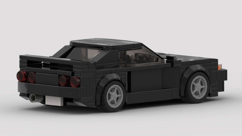 LEGO MOC-210976 Takeshi Nakazato's Nissan Skyline GT-R V-Spec II from ...