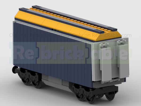 LEGO MOC 60197 Car Carrier Coach Modification - Can Fit 6 Stud Wide Car ...