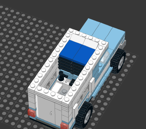 LEGO MOC squarebody camper by SMEDISON | Rebrickable - Build with LEGO