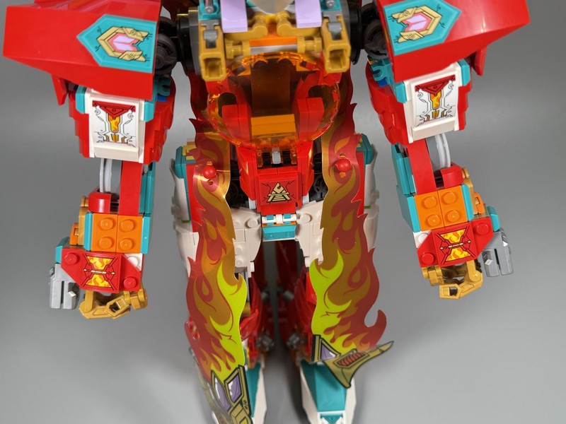 Review: 80057-1 - Nezha's Ring of Fire Mech | Rebrickable - Build with LEGO