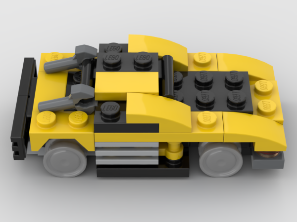 LEGO MOC 31041 Ferrari Testarossa by NJDesign | Rebrickable - Build ...