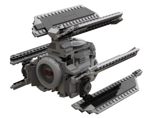 LEGO MOC TIE Defender 75347 by NicsMocs | Rebrickable - Build with LEGO