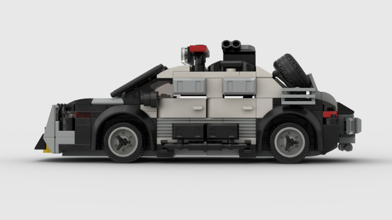 LEGO MOC Post-apocalyptic style - Standard Armed Patrol Car by 蓝呱呱呱呱 ...