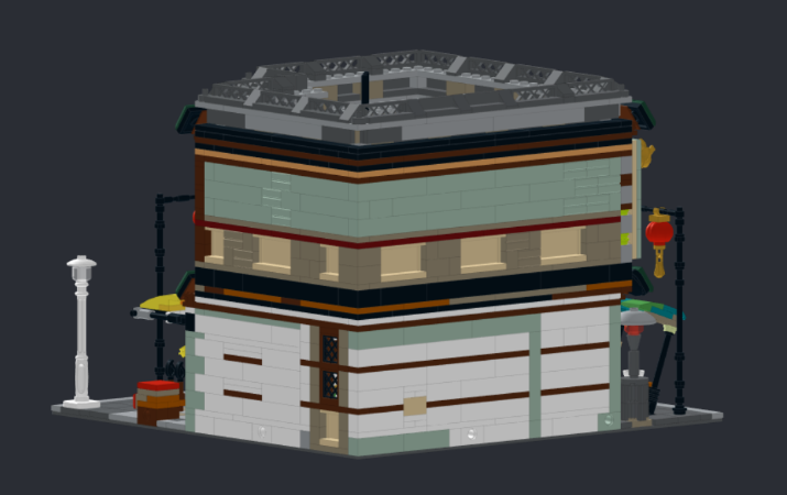 LEGO MOC 80113 Family Reunion Modular by PatBrickx | Rebrickable ...