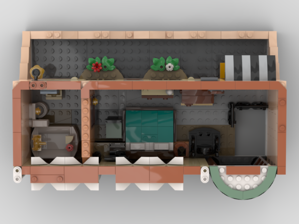 LEGO MOC Book shop and El Cubo Fine Art Cafe, Alternate build of Lego ...